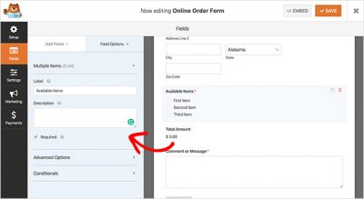 How to Create an Online Order Form for Your WordPress Site
