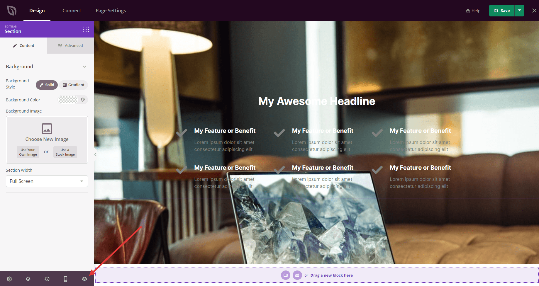 Live Preview - SeedProd
