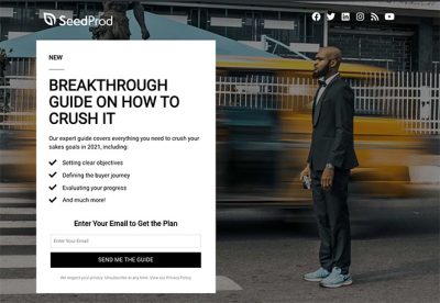 21 High-Converting Squeeze Page Examples for 2025