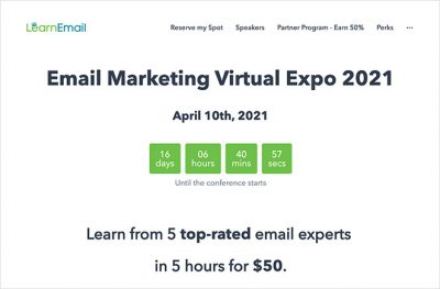 20 Event Landing Page Examples That Spark Interest & Sales