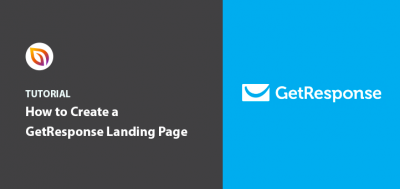 How to Create a GetResponse Landing Page in WordPress Fast