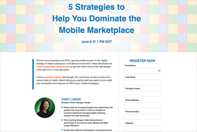 10 Webinar Registration Page Examples Best Practices