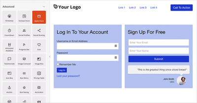 9 Responsive Login Page Templates for WordPress Websites