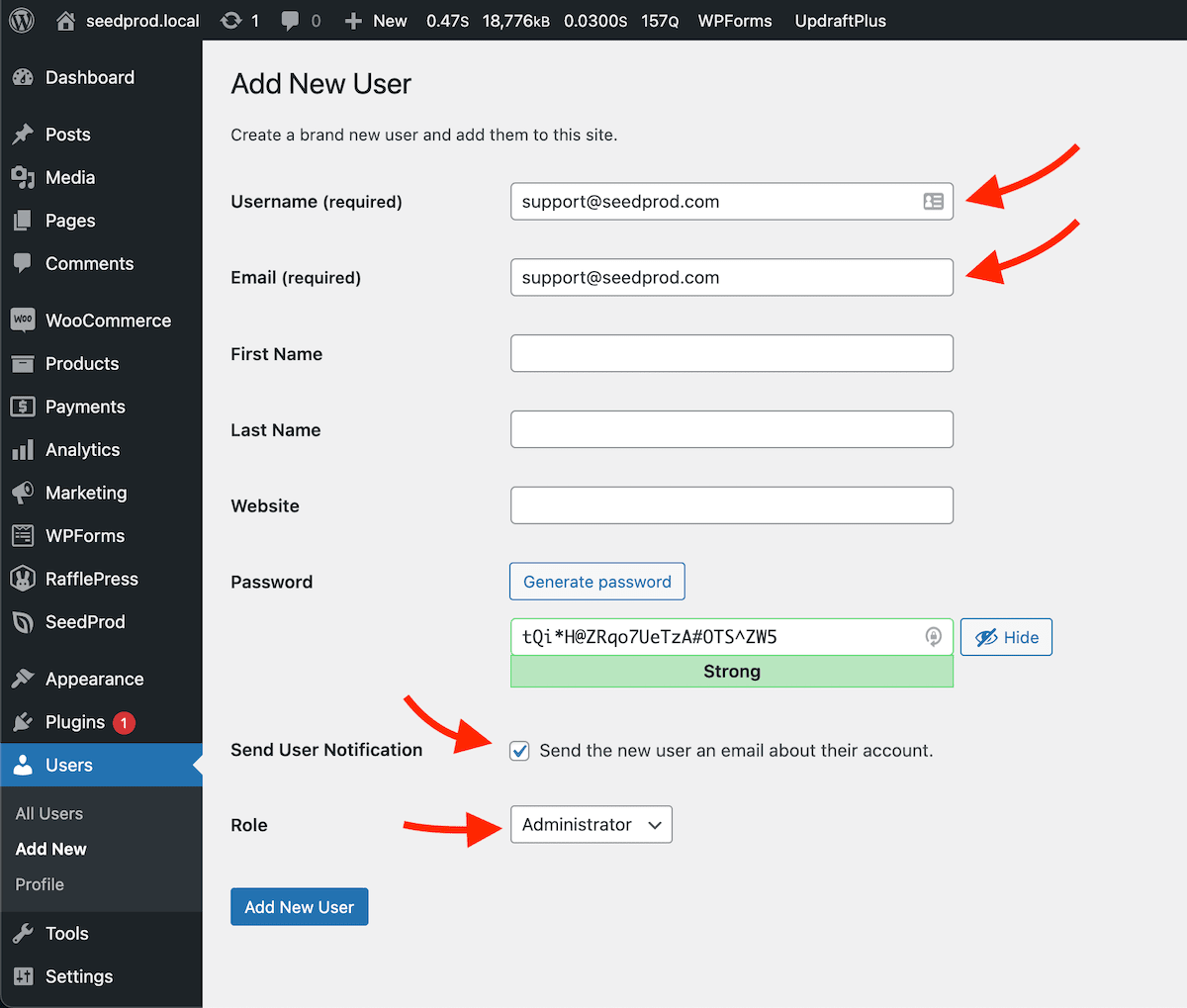 How To Create A Temporary Admin Account For Support SeedProd