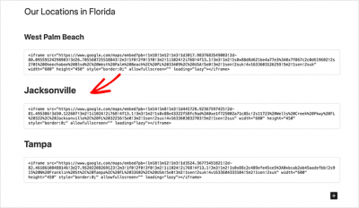 How to Add Multiple Google Maps on One Page in WordPress