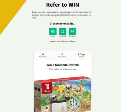 How to Create a Giveaway Landing Page That Drives Entries