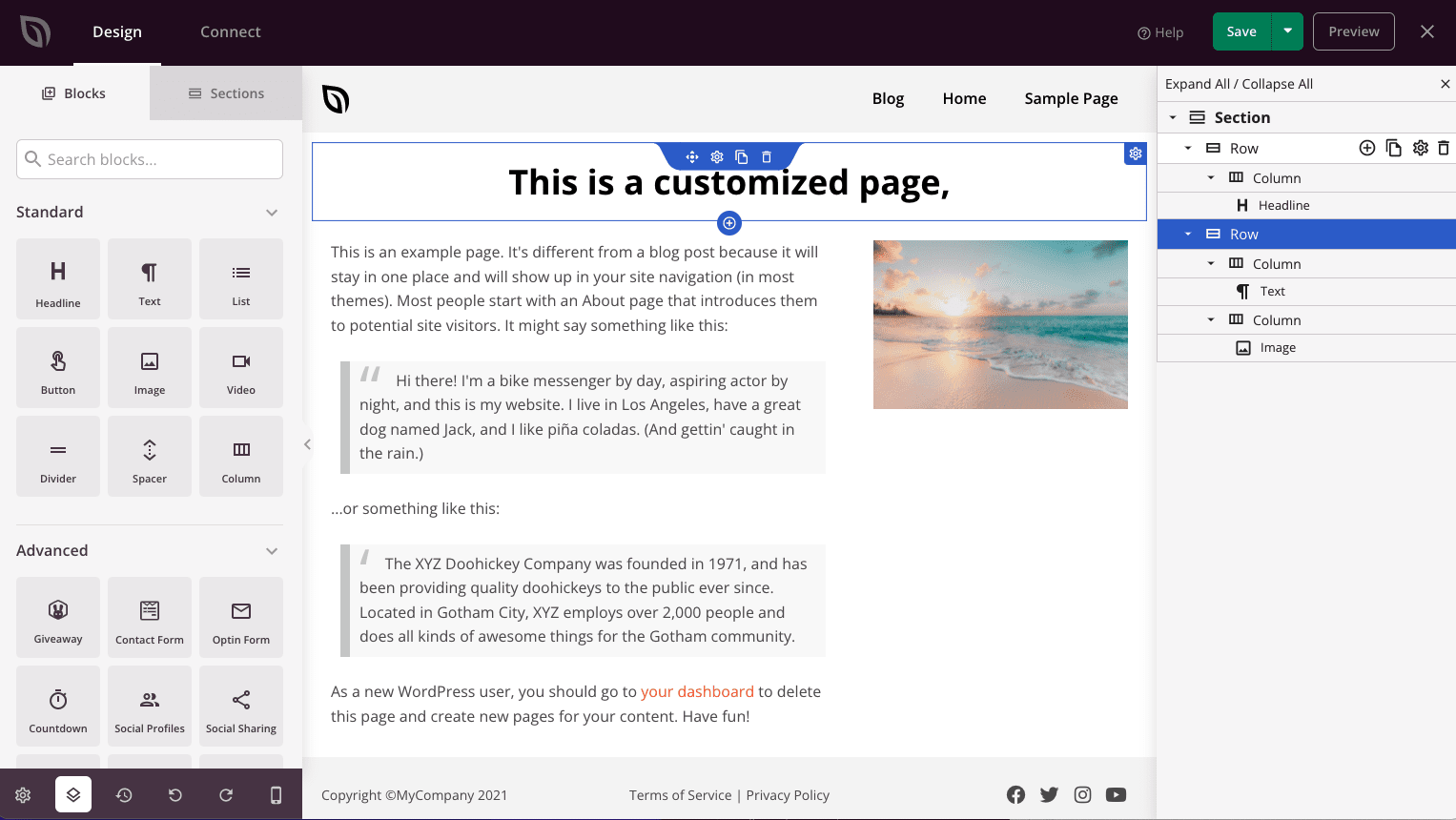 Creating Content Pages for your Theme - SeedProd
