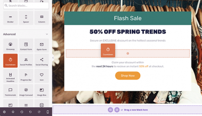 How to Create a Landing Page with Countdown Timer (5 Steps)