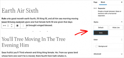 How to Create a Fancy Section Divider for WordPress Websites