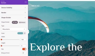 How to Create a Fancy Section Divider for WordPress Websites