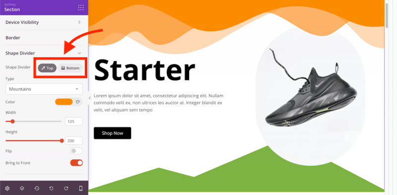 Shape Dividers - SeedProd