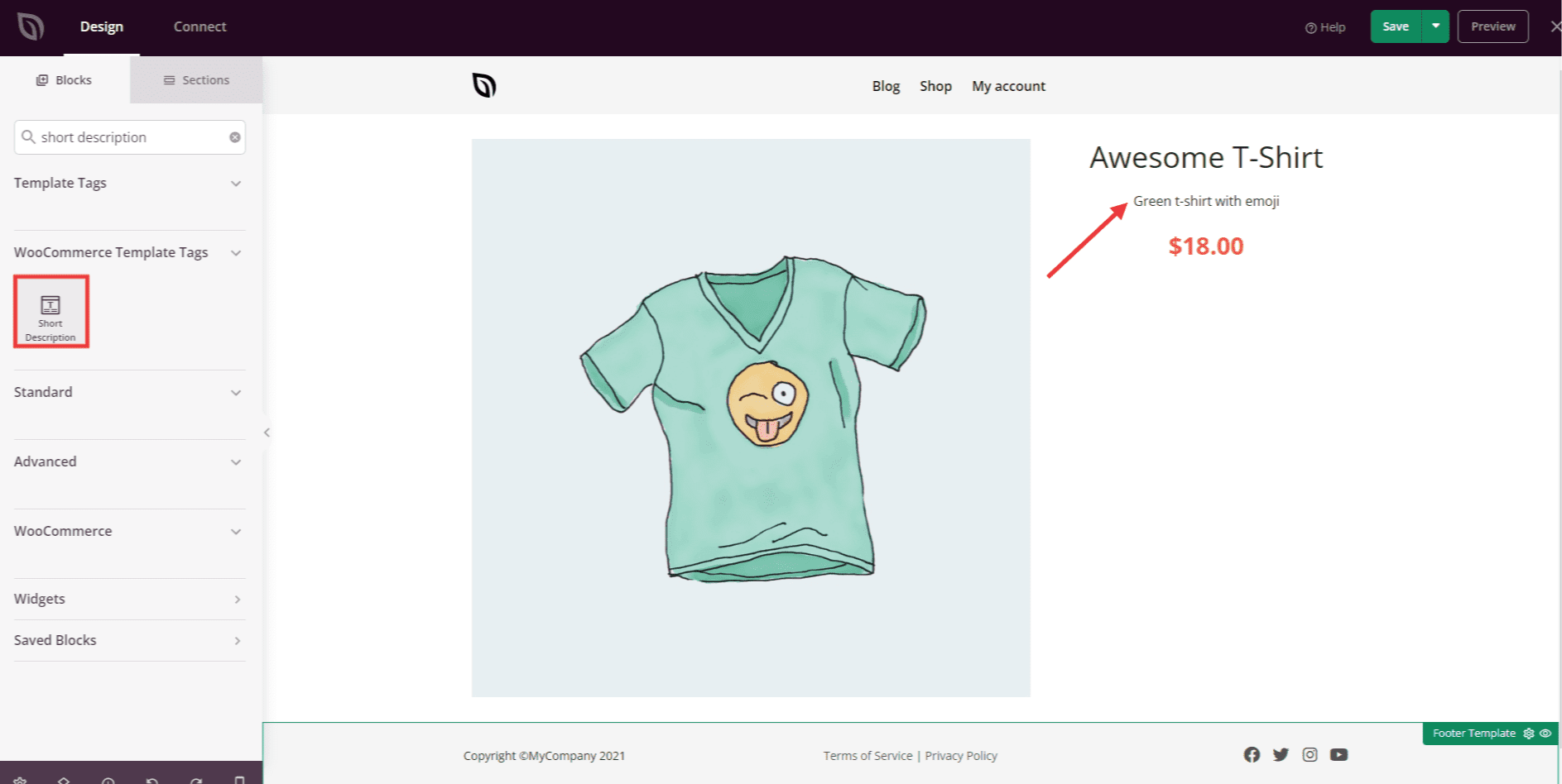 Short Description Block (WooCommerce) - SeedProd