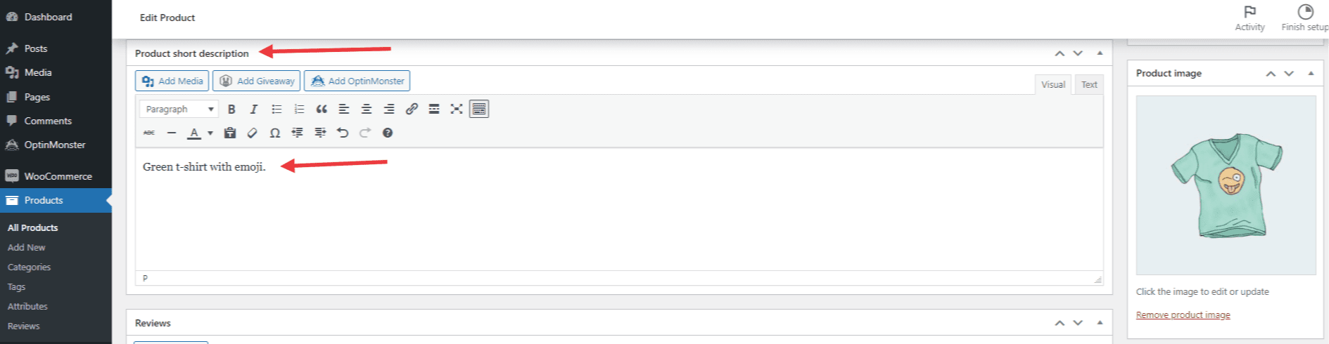 Short Description Block (WooCommerce) - SeedProd