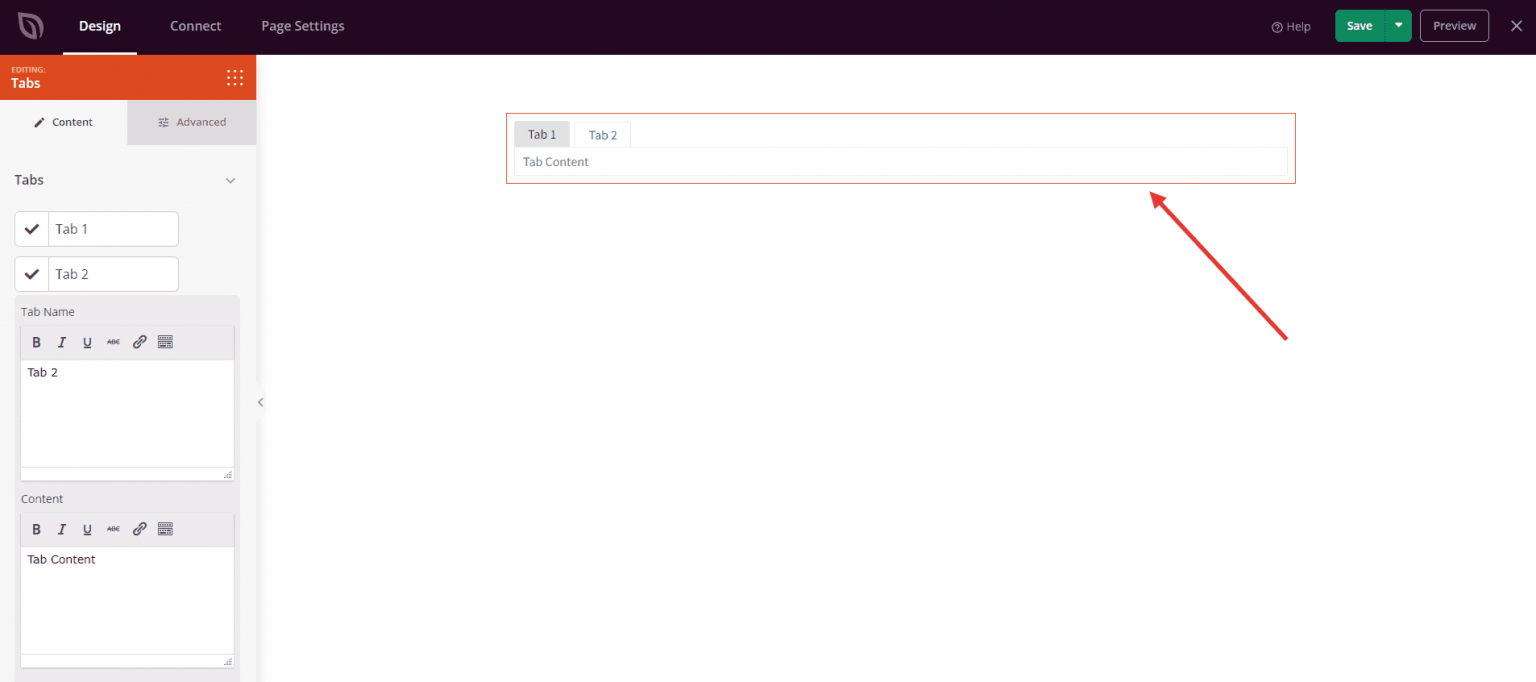 Tabs Block - SeedProd