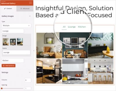 New: Advanced Galleries, Tabs, Image Lightbox, and More