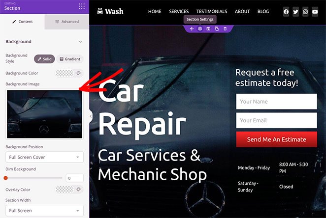 How To Dim A Background Image In WordPress Without CSS