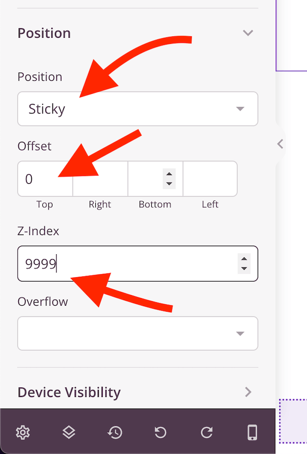 How To Create A Sticky Header Seedprod