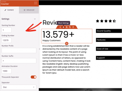 How to Add an Animated Number Counter in WordPress (2 Ways)