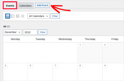 How to Make a Calendar in WordPress to Display Events