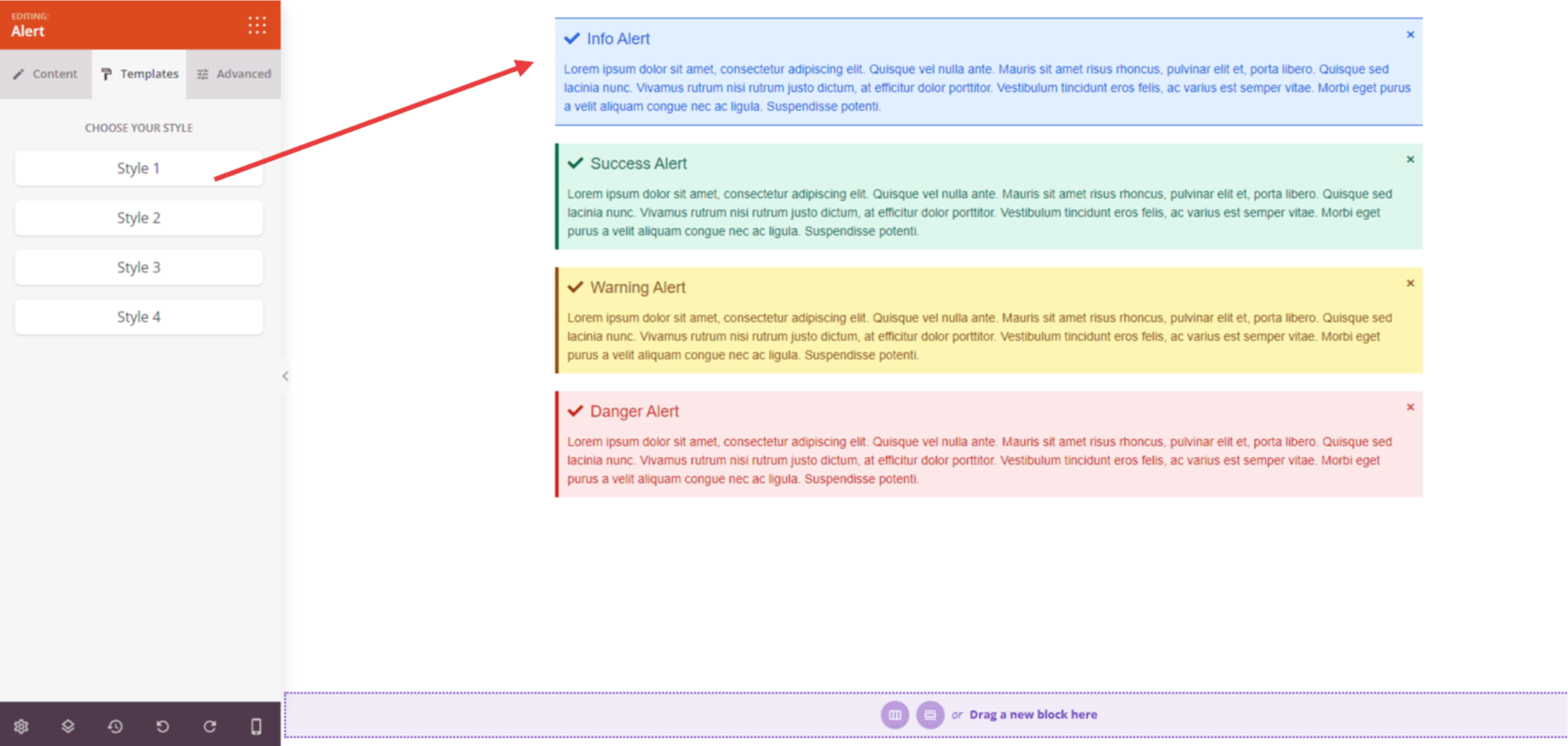 Alert Block - SeedProd