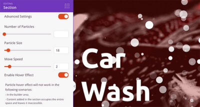 How to Create an Animated Particle Background in WordPress