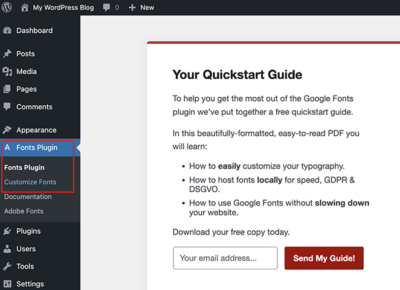 How to Change Fonts in WordPress Themes (5 Solutions)