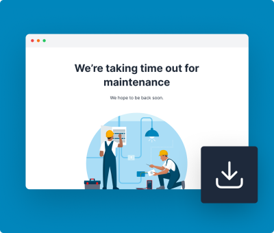 Website Under Maintenance Page Templates for WordPress