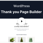 Responsive WordPress Thank You Page Templates + Examples