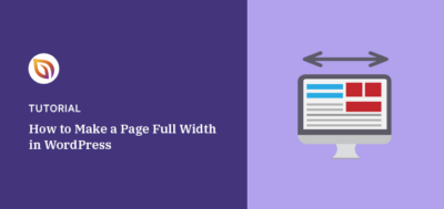 How to Make a Page Full Width in WordPress - SeedProd