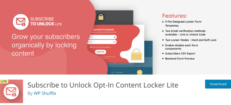 11 Best Content Locker WordPress Plugins for 2025