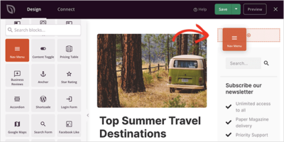 How to Create a Vertical Navigation Bar in WordPress