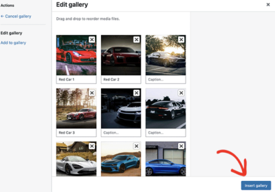How to Add a Gallery to WordPress (Pages & Posts)