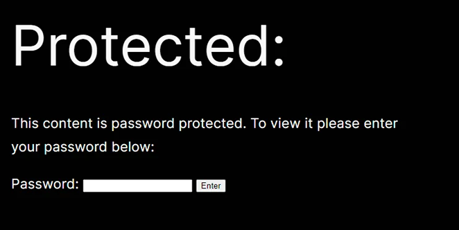 How to Password Protect a WordPress Page Step-by-Step