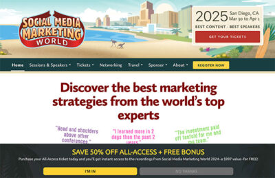 20 Event Landing Page Examples That Spark Interest & Sales