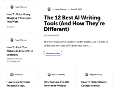 21 Stunning Blog Layout Examples to Revamp Your Site